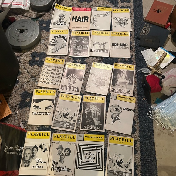 Other | Vintage Playbill Collection Lots Of 24 From The 197s | Poshmark